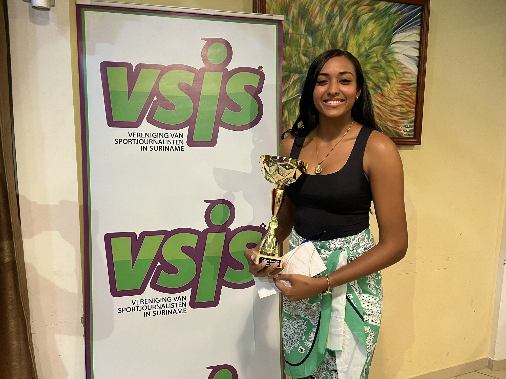 Eddy Wilson en Cabriëlla Bouterse Surinaamse Sporters van het jaar 2022 ...