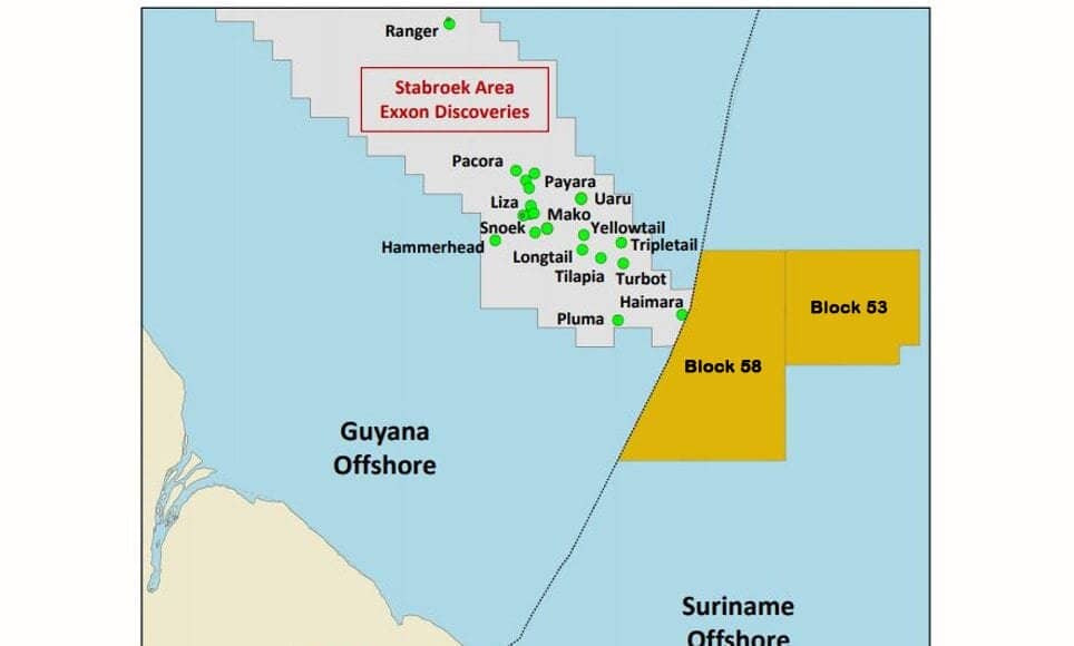 Investeringskosten Blok 58 stijgen met 47 procent - KEY NEWS SURINAME