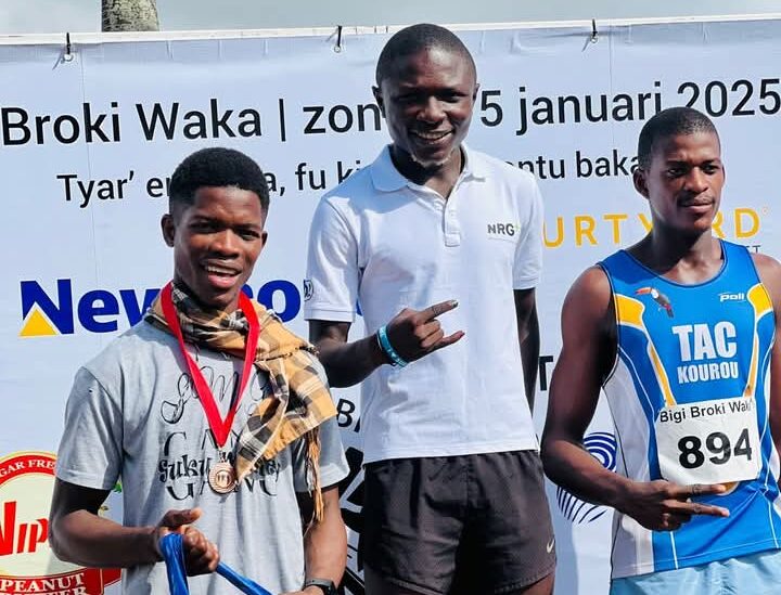 Pomba wint voor de vierde keer 10km snelloop Bigi Broki Waka - KEY NEWS ...